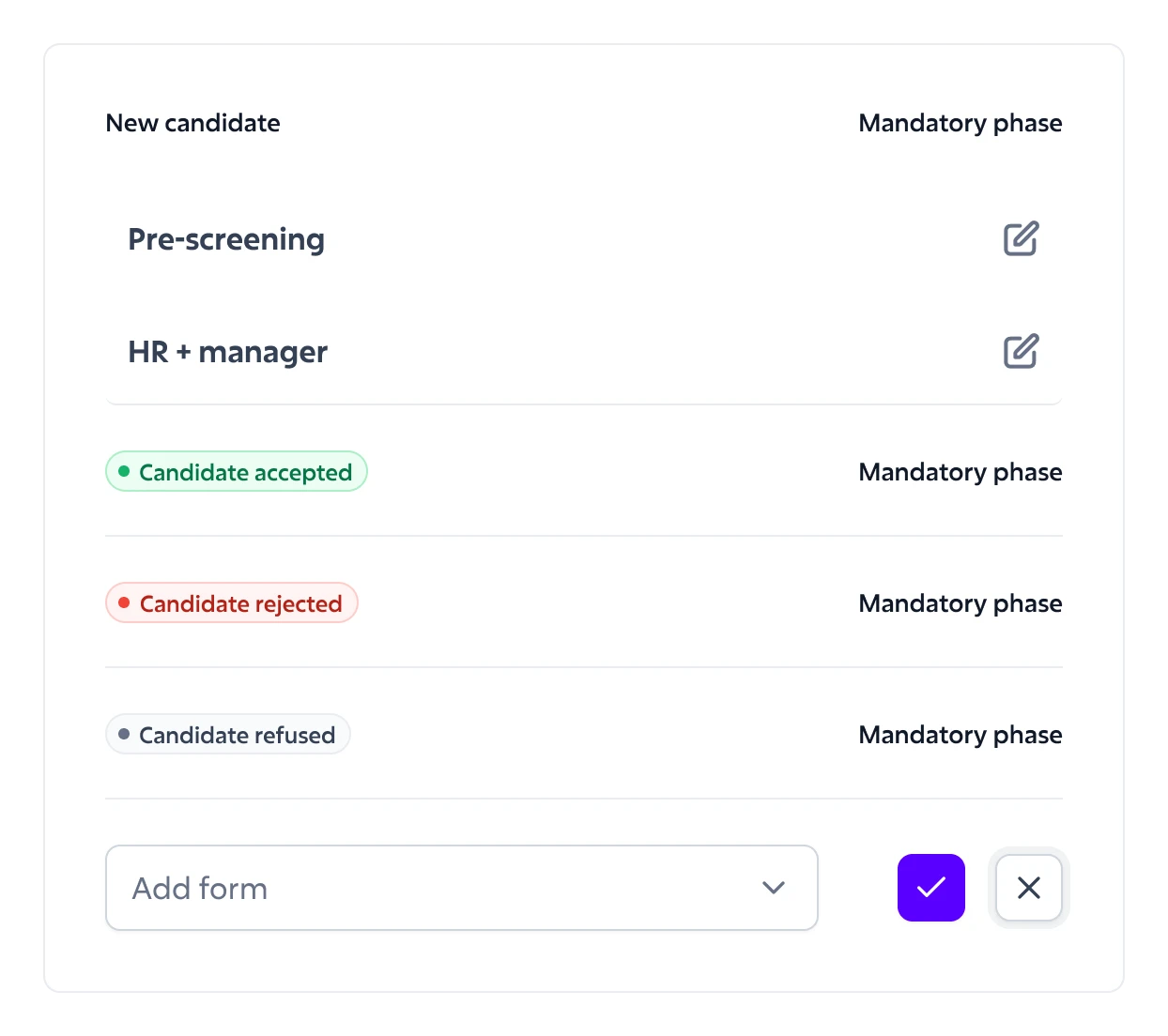 Recruitment platform (ATS) - Candidate registration and management ...